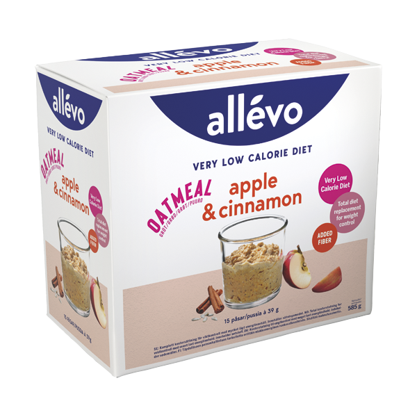 Allévo Oatmeal Apple & Cinnamon VLCD - Allevo
